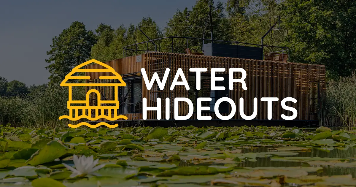 Water Hideout – houses on water for rent